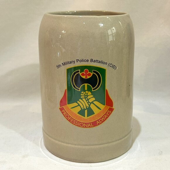 Dining | United States Army 5th Military Police Battalion Pottery Beer ...